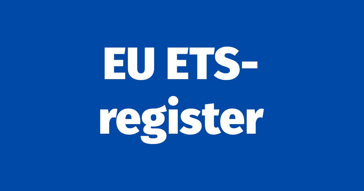 EU ETS Register | Nederlandse Emissieautoriteit